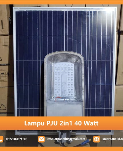 Lampu PJU 2in1 40 Watt King Light | WA 0822 3419 9319